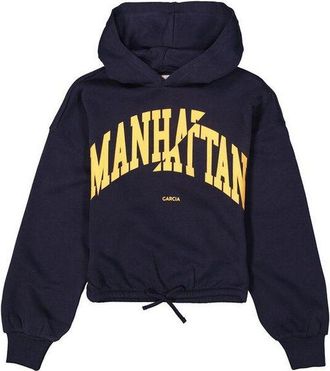 Garcia Kapuzensweatshirt Dunkelblauer Kapuzenpulli (H52460-6033)