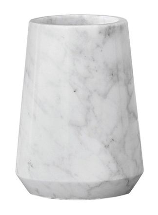 Kleine Wolke Zahnputzbecher Carrara, Accessoires, Farbe Wei&szlig;, Material: Marmor