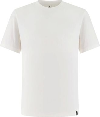 Boggi Milano Homme, Tops, Blanc, Taille: S Cotton Tshirt