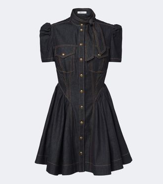 Zimmermann Hemdblusenkleid aus Denim