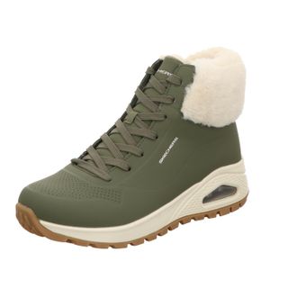 Skechers Damen Uno Rugged Fall Air Stiefelette, Oliv Blatt Für Mich Leaf It To Me, 39.5 EU
