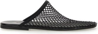 Alysi Black Mesh Slip-On Sabot In Mesh - Gr. 37 (EU) - in Schwarz