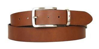 Tommy Hilfiger Ceinture homme en cuir pouvant &ecirc;tre raccourcie article AM0AM01304 METAL KEEPER BELT 3.5 ADJ hauteur cm. 3,5, 204 Dark tan, 115