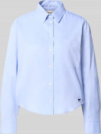 Max Mara Loose Fit Langarmbluse aus reiner Baumwolle Modell NUORO
