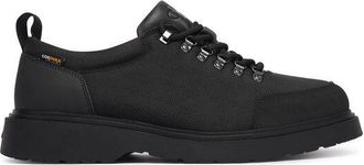 Calvin Klein Halbschuhe Combat Hiking Shoe Mix Mat Wl HM0HM02248 Schwarz