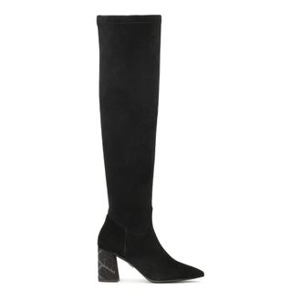 Kazar Schwarze Musketiere mit einem verzierten Absatz - - Shoes - Damen - Schwarzk - 40 EU