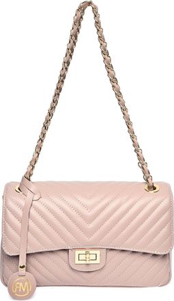 Roberta M Rose Rindsledertasche