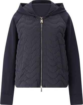 Moorer Femme, Vestes, Bleu, Taille: 46 FR Vestes dhiver