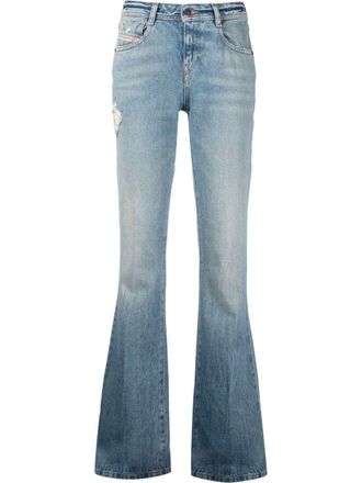 Diesel jean D-Ebbey &agrave; coupe &eacute;vas&eacute;e - Bleu