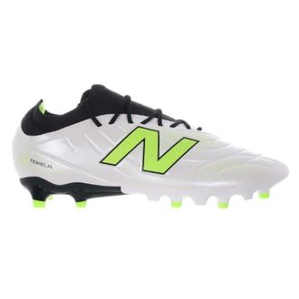 New Balance Tekela Academy Fu&szlig;ballschuhe mit festem Boden f&uuml;r Herren (Wei&szlig;/Gr&uuml;n)