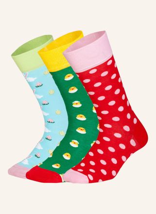 DillySocks Dillysocks Socken Hoppy Days (3er Box) rot
