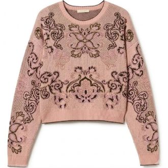 Twinset Damen, Strickwaren, Orange, XSGr&ouml;&szlig;e