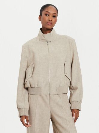 HUGO BOSS Bomberjacke Jamaya 50518457 Beige Relaxed Fit