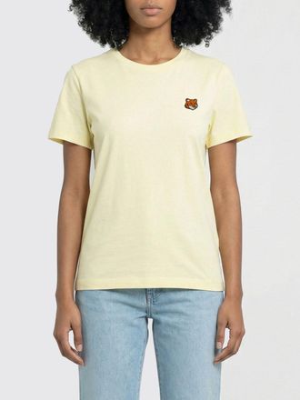 Maison Kitsun&eacute; T-Shirt MAISON KITSUN&Eacute; Damen Farbe Gelb
