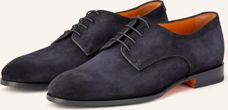 Santoni Schn&uuml;rer Archer blau