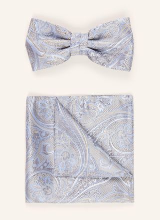 Prince Bowtie Prince Bowtie Set: Fliege Und Einstecktuch grau