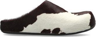 Marni Femme, Chaussures, Brun, Taille: 38 1/2 EU Fussbett Sabot