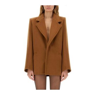 Saint Laurent Damen, Jacken, Beige, SGr&ouml;&szlig;e