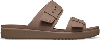 Crocs Femme, Chaussures, Brun, Taille: 38 EU Brooklyn Buckle Low Low Wdge W