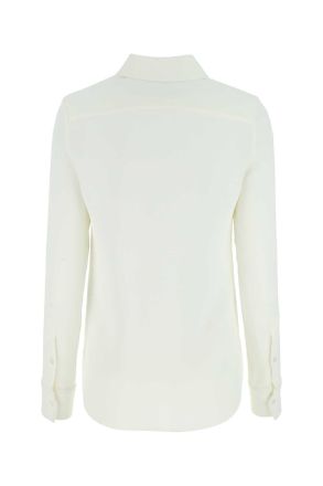 Stella McCartney Womens Ivory Stretch Viscose Shirt 9200 Exterior: Elastane Camicie