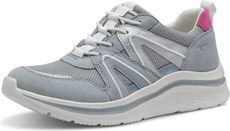 Tamaris Comfort Damen Sneaker flach Sportlich Bequem, Blau (Blue), 36 EU