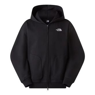 The North Face Oversized Full-Zip Hoodie - - Sport - Herren - Schwarzk - XL