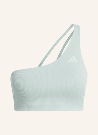 adidas Sport-Bh Optime Rib Ls gruen