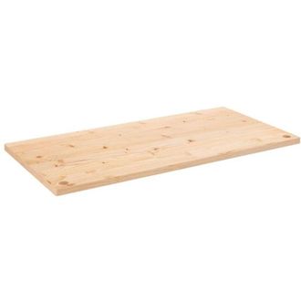 vidaXL Vidaxl - Schreibtischplatte 110x55x2,5 cm Massivholz Kiefer
