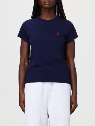 Polo Ralph Lauren T-Shirt POLO RALPH LAUREN Femme couleur Bleu 3