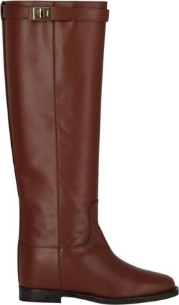 Via Roma 15 Bottes hautes - Femme - Chaussures - Brun - Taille: 37 1/2 EU