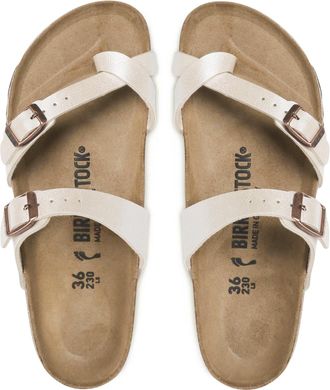 Birkenstock Zehentrenner Birkenstock Mayari 1020664 Écru