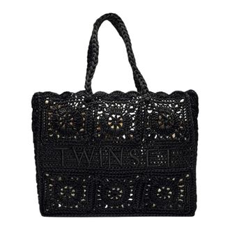 Twinset Femme, Sacs, Noir, Taille: ONE Size Sac à bandoulière en polyester