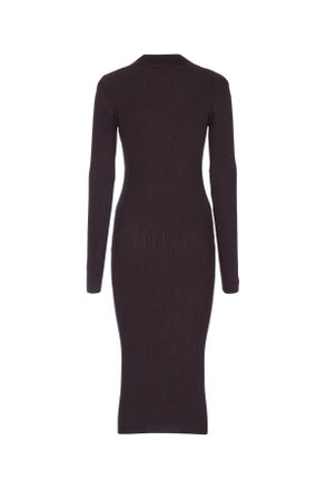 Elisabetta Franchi Manica Dress - Brown
