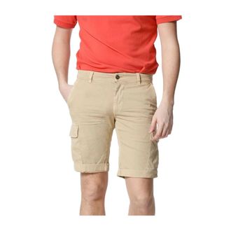 Mason's Cargo Stretch Beige Shorts - - Shorts - Herren - Beige - 2XL