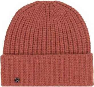 Loevenich Beanie | Klassische M&uuml;tze | Grobstrick | OneSize | Damen | Warmer Style f&uuml;r k&uuml;hle Abende Rosewood