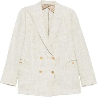 Blaz&eacute; Milano Femme, Vestes, Beige, Taille: 40 FR Jacket