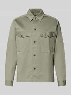 G-Star Hemdjacke mit Kentkragen und Brusttaschen