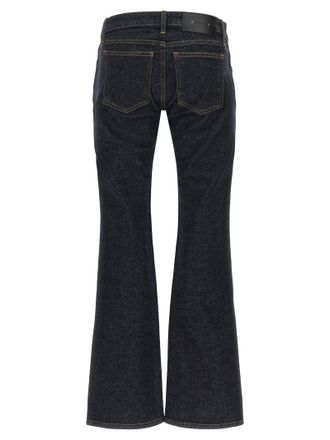 Khaite Flared Denim Jeans - Blue