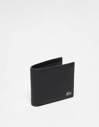Lacoste Faltbare Brieftasche in Schwarz mit Logo