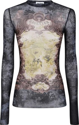 Jean Paul Gaultier Damen, Oberteile, Mehrfarbig, XSGröße