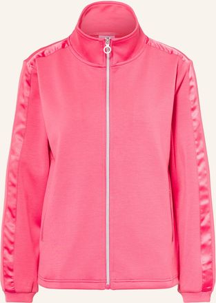 Joy Joy Sportswear Sweatjacke Lizzy Mit Galonstreifen rot