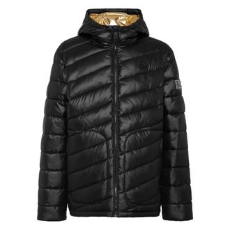Plein Sport Nylon Puffered Jacket - - Sport - Herren - Schwarzk - S