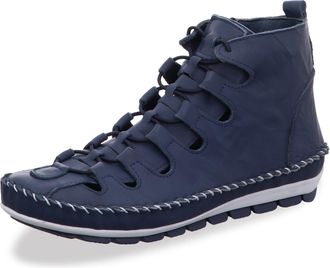 Gemini Damen Stiefelette Leder Rei&szlig;verschluss 382175-01, Gr&ouml;&szlig;e:37 EU, Farbe:Blau
