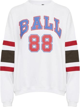 Ball Femme, Sweatshirts et sweats à capuche, Multicolore, Taille: 40 FR Sporty Original SweaT-shirt Bright White