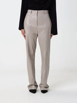 Simona Corsellini Hose Damen Farbe Beige