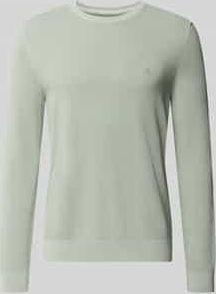 Marc O'Polo Pullover mit Logo-Stitching