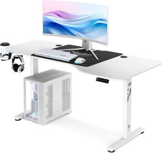 Diablo H&ouml;henverstellbarer Schreibtisch Diablo X-Tensio 1600 Wei&szlig;