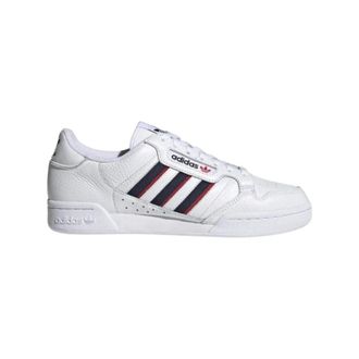 adidas Retro Streifen Sneaker Inspiriert von den 80ern - - Sport - Herren - Wei&szlig; - 40 2/3 EU
