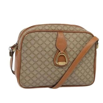 Celine Sac bandouli&egrave;re Vintage Macadam Pre-owned - Femme - Pre-owned - Beige - Taille: ONE Size