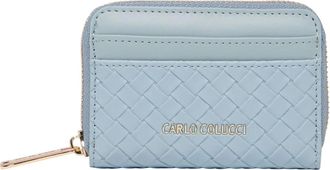 Carlo Colucci Femme, Accessoires, Bleu, Taille: ONE Size Wallets & Cardholders